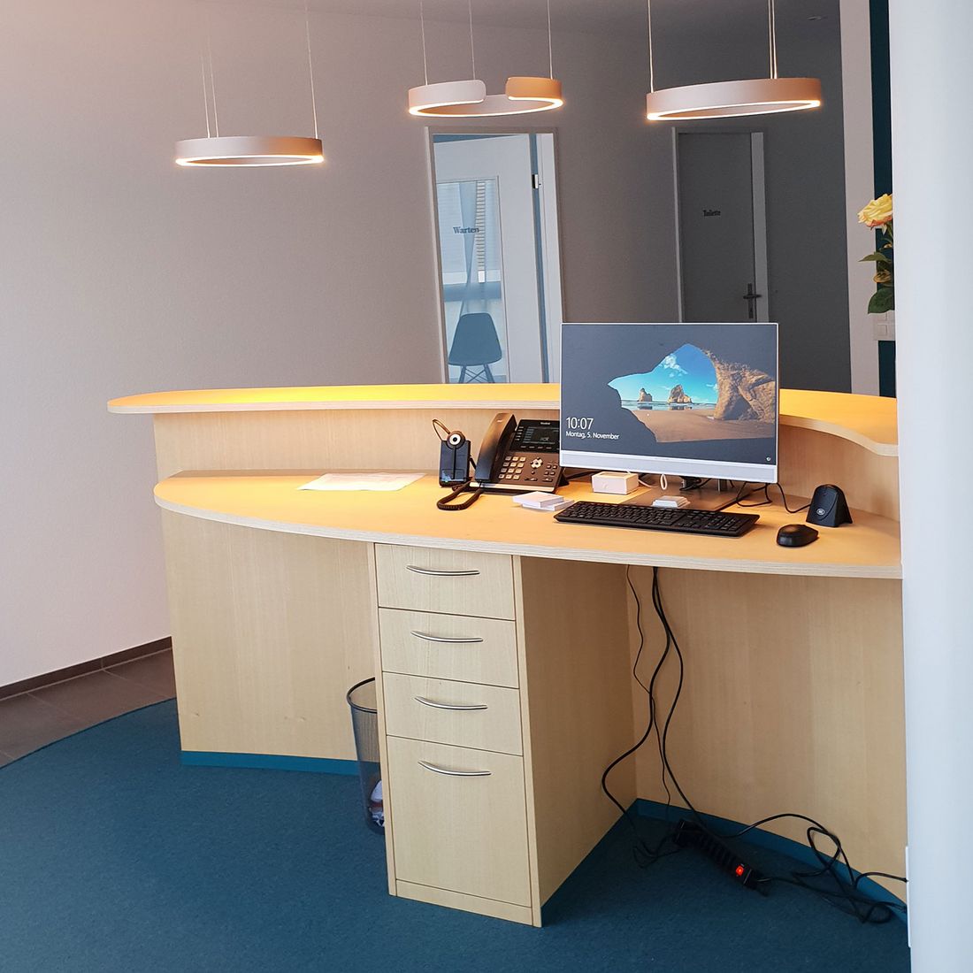 Echtholz Furnier Esche, Roser AG, Basel